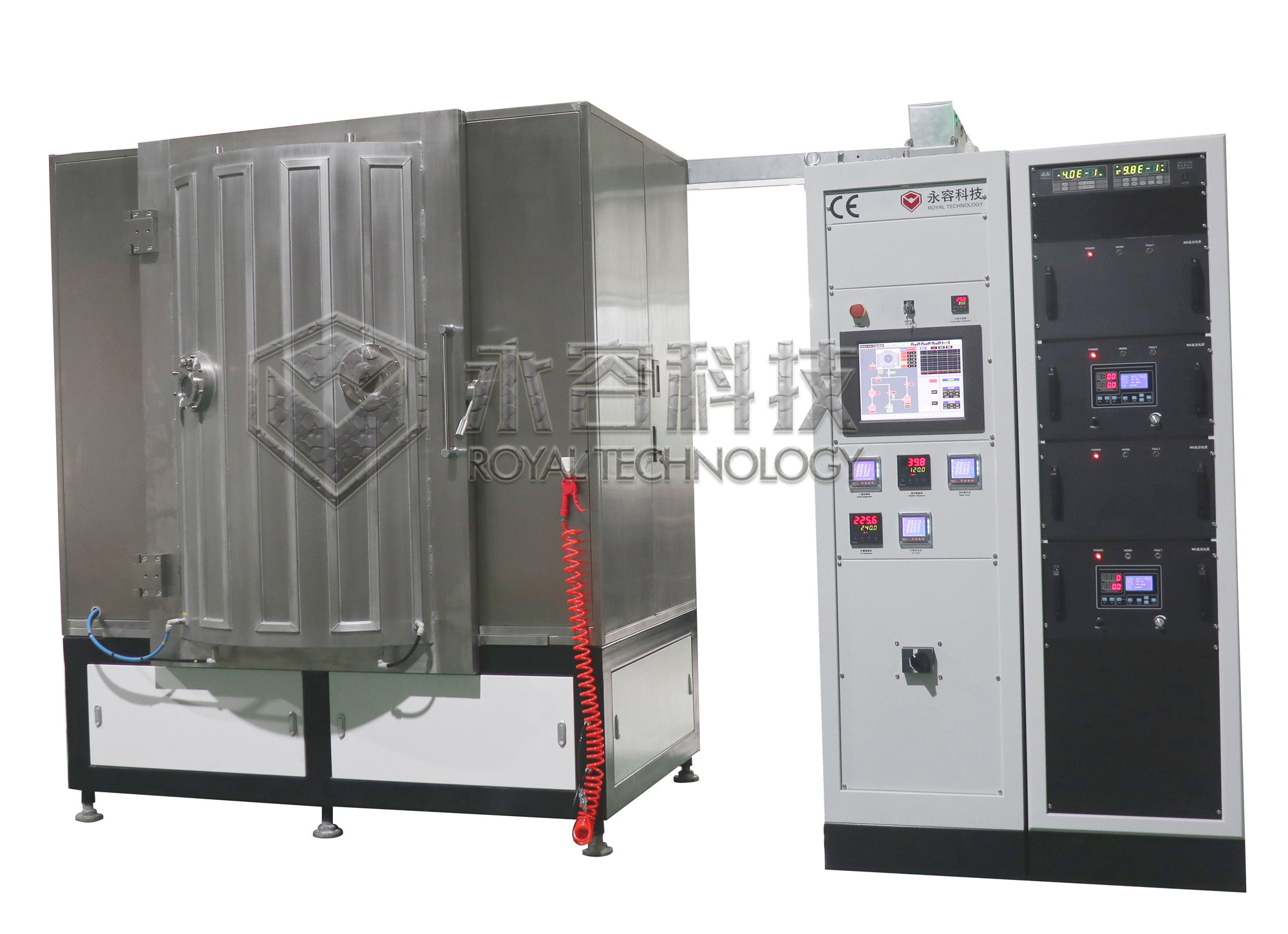 Samochodowe lustra chromowane PVD Magnetron Sputtering Machine, DC ...